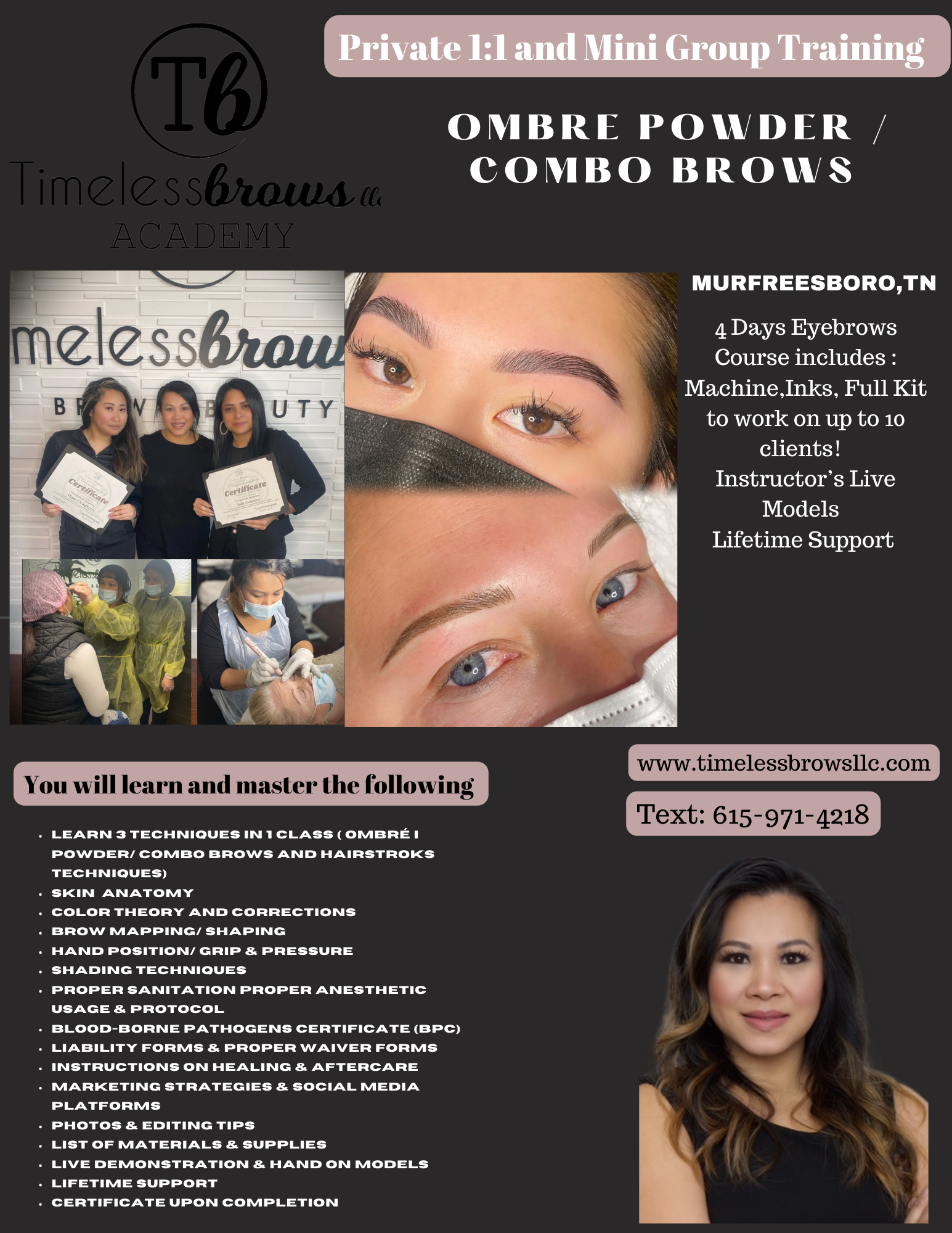 Microblading Training Courses | Timelessbrows, llc